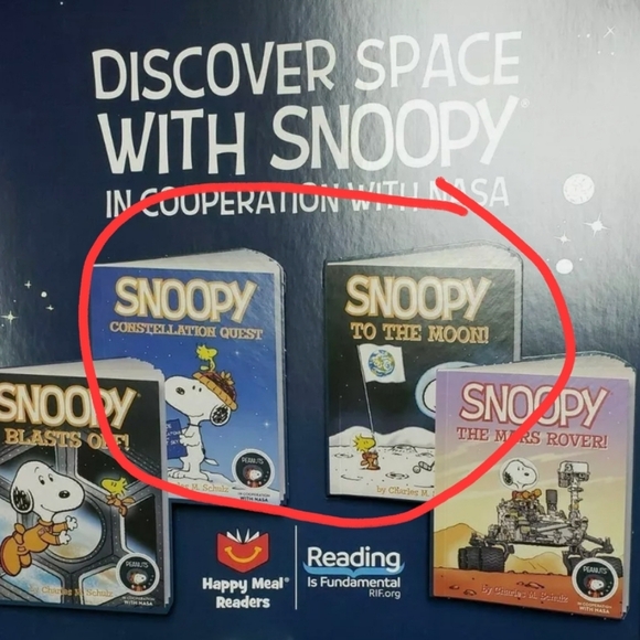 Peanuts | Toys | 29 Peanuts And Nasa Snoopy Discovers Space Books 1 2 ...